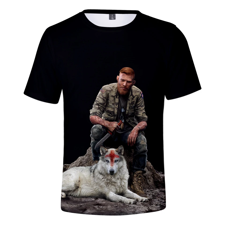 2021 New Far Cry 5 T Shirts Game High Quality Men Women Cool Far Cry 5 ...