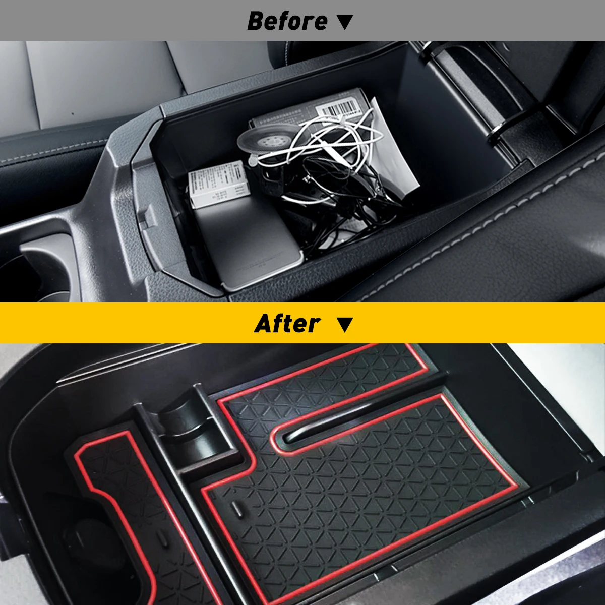 Petit rangement,Accoudoir Central de voiture pour Toyota RAV4 2019 2020 ...