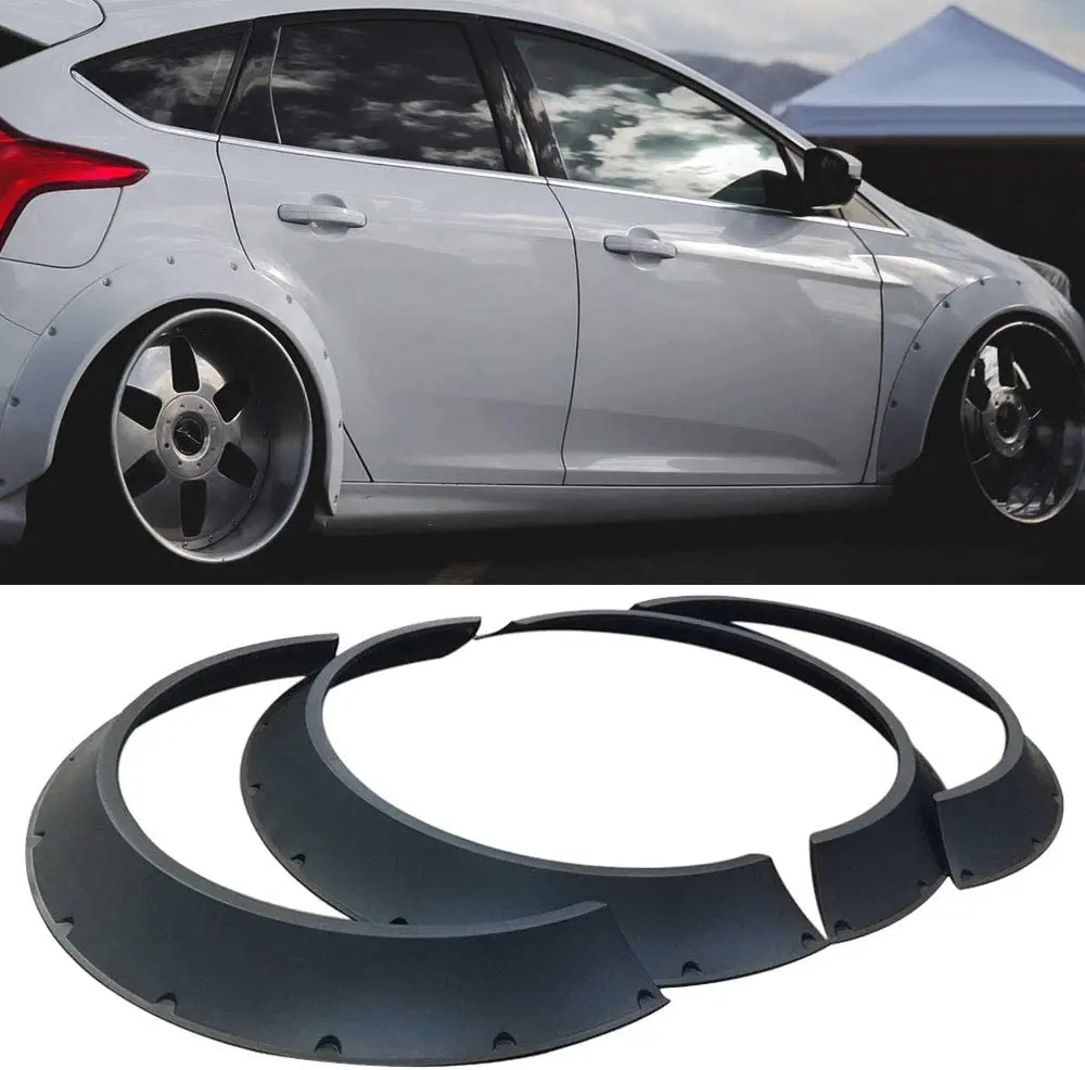 4 unids/set Flexible Universal coche SUV Off road guardabarros de rueda ...