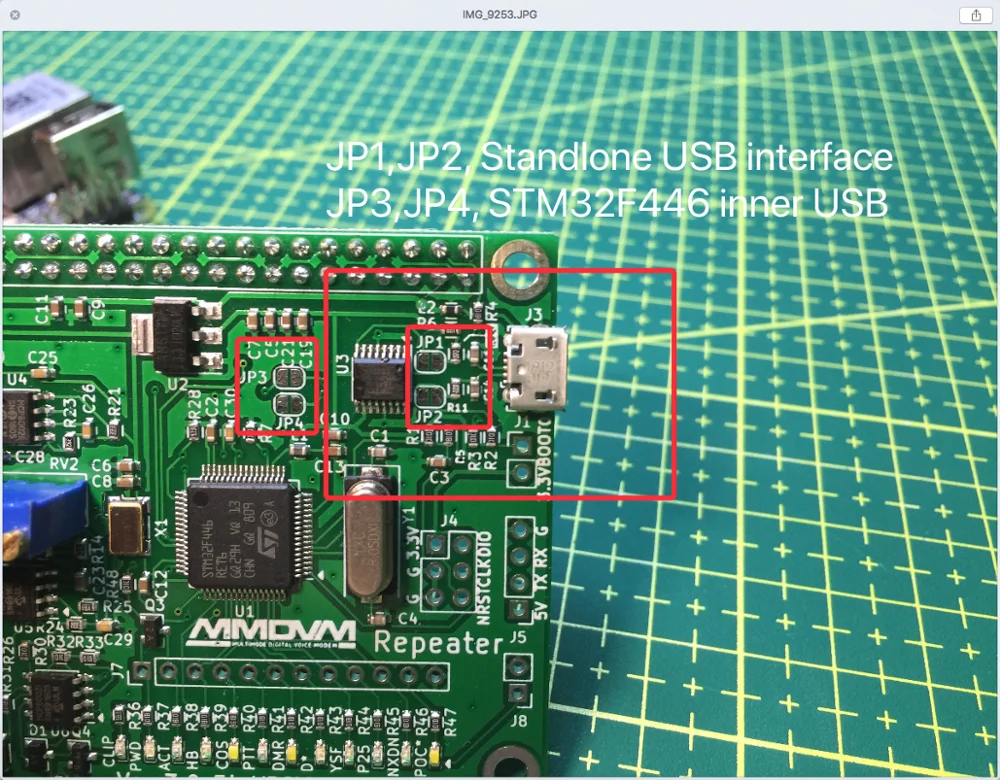 MMDVM Repeater Board V3F4 for DMR C4FM/YSF,NXDN DSTAR POCSAG P25,USB ...
