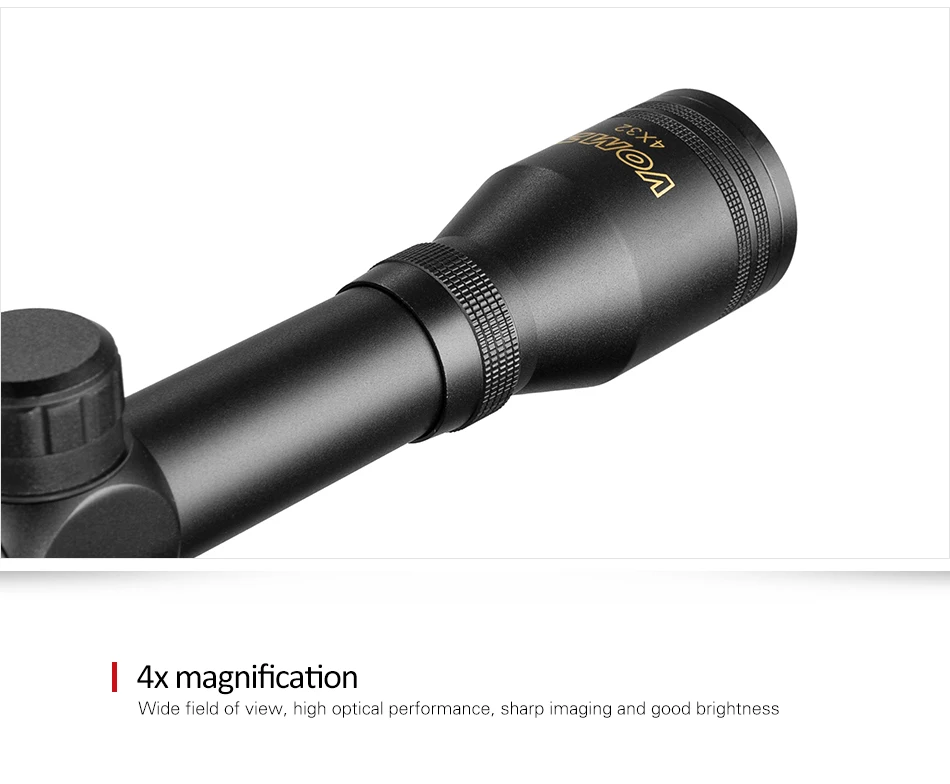 VOMZ 4x32 Scope Five Lines Centerline Hunting Optical Hare Short Air ...