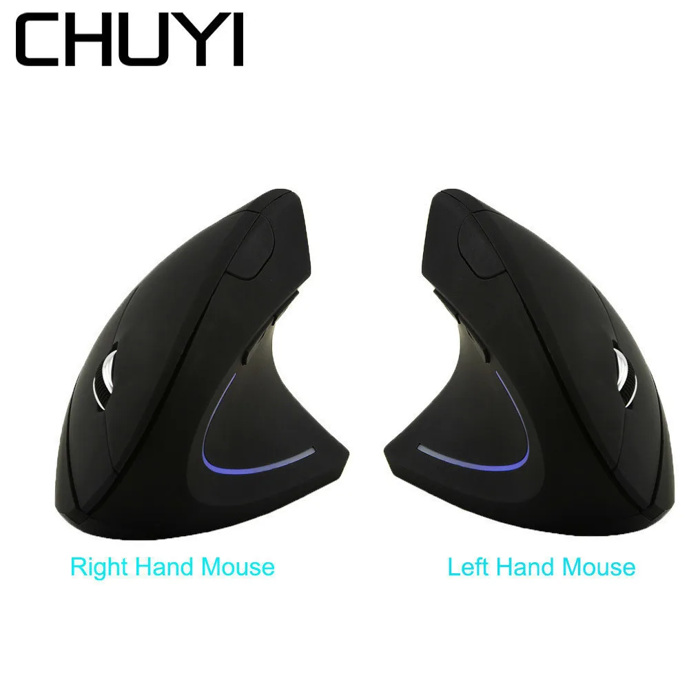 【TianYu Mall】2.4G Mouse Vertical Ergonomic Right/Left Handed Computer ...