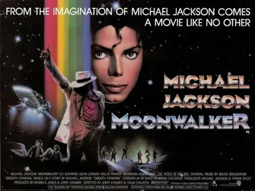 Michael Jackson Moonwalker Movie Poster