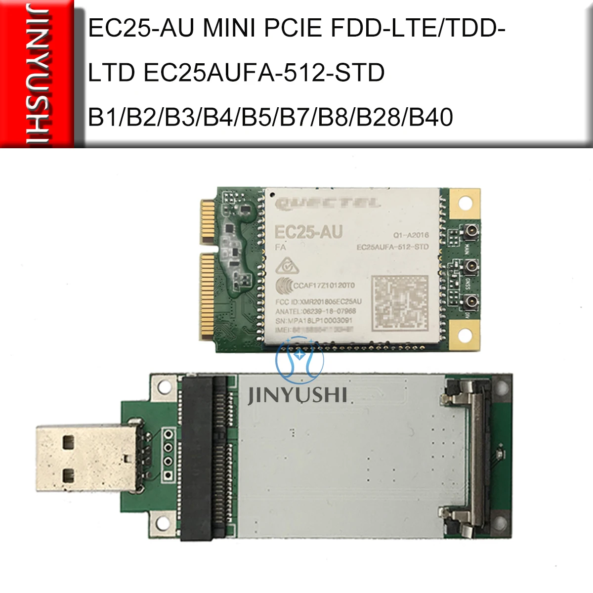 China Low Price EC25-AU +MINI PICE USB Adapter Include SIM Card Slot 4G ...