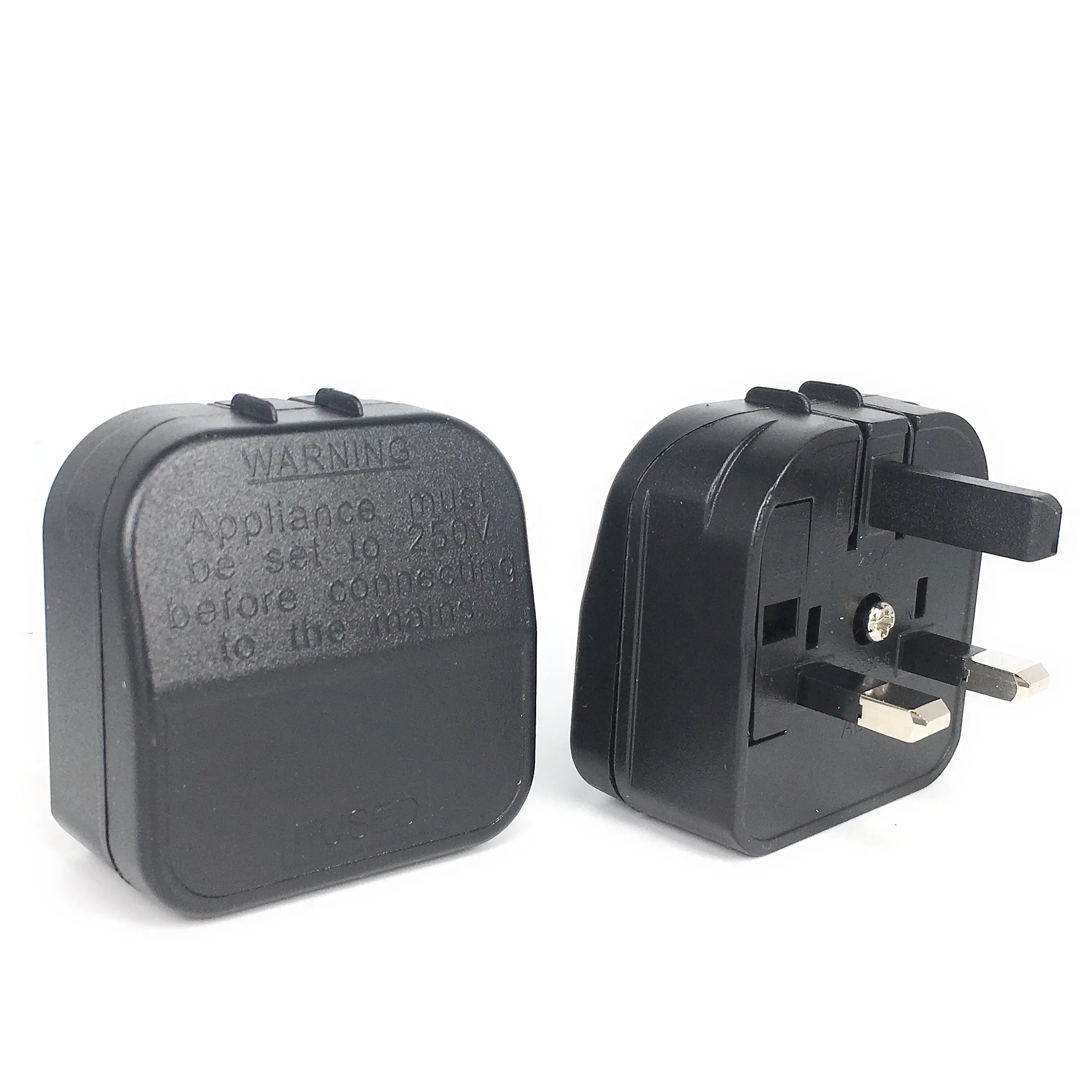 High Quality 2 Pins To 3 Pins Plug Adapter For Us To Uk Type-a To Type ...