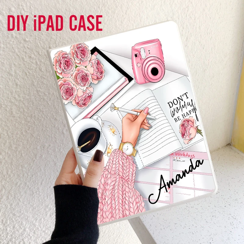 Custom-Name-DIY-ipad-case-For-Air-4-iPad-Pro-2020-10-5-With-Pencil ...