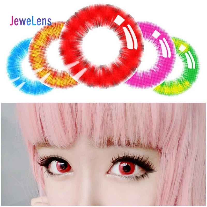 Jewelens Colored Contact Lenses Color Hallowen Lens for Eye Cosplay ...