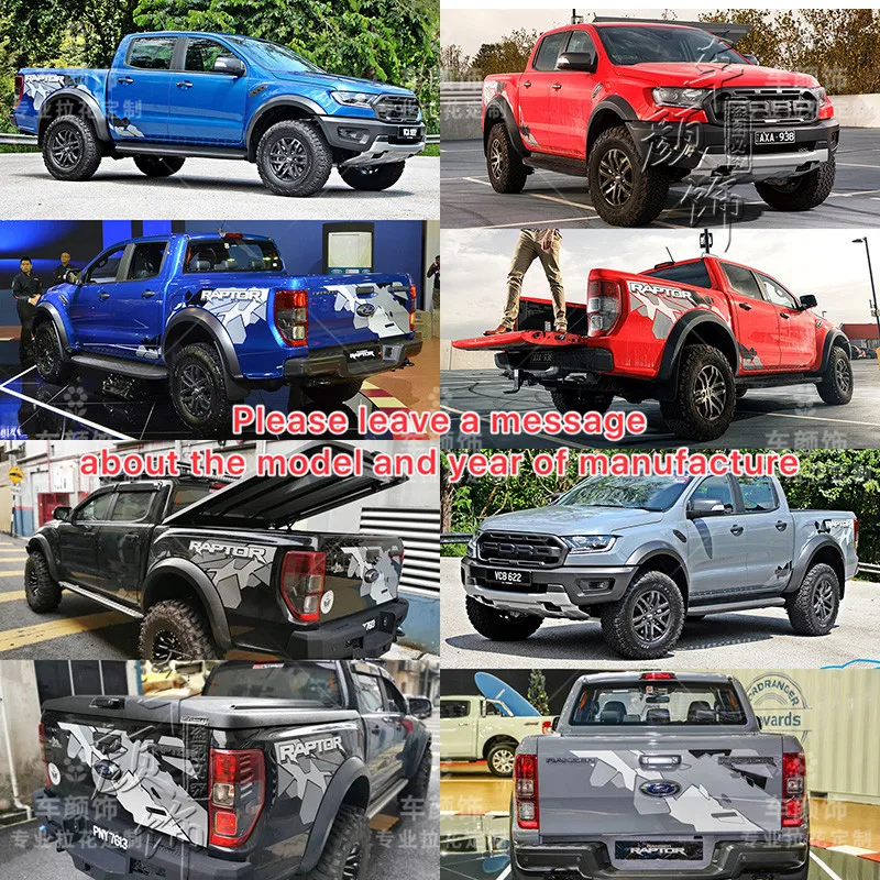 Item 포드용 픽업 트럭 스티커 외부 장식 커스텀 스포츠 오프로드 바디 데칼 랩터 F150 네이버 블로그