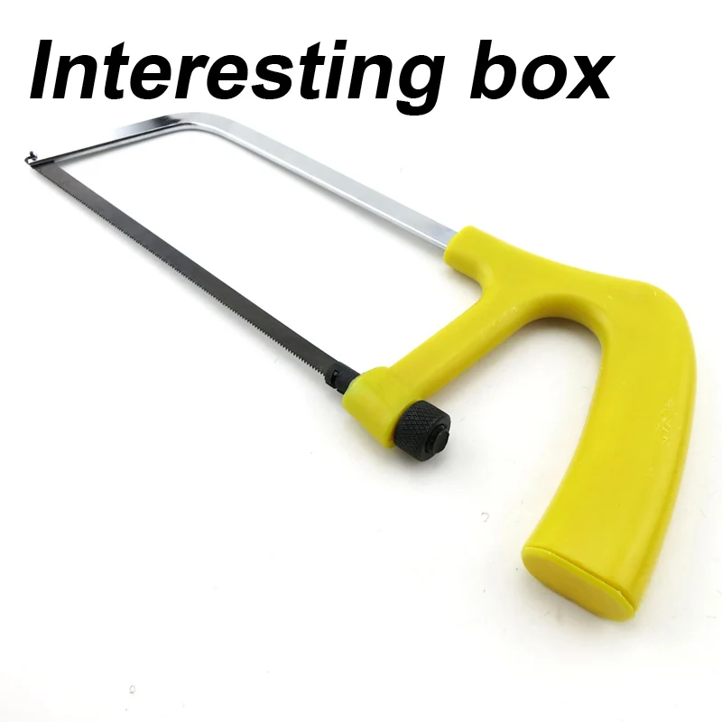 6 inch hand saw mini aluminum saw model saw cutting wood board handmade ...