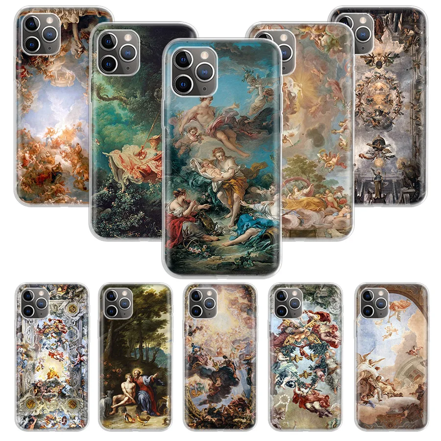 Palace Of Versailles The Creation Of Adam Phone Case For Apple Iphone ...