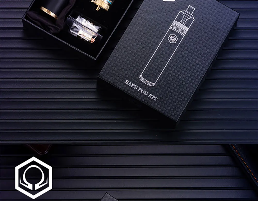 100% Original Electronical Cigarettes OHM Bape Pod Vape Kit 2ml ...