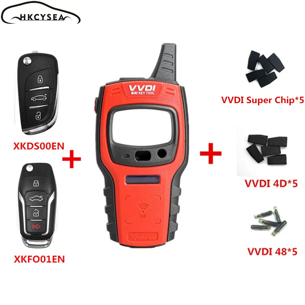Xhorse Vvdi Mini Key Tool Remote Key Programmer Support Ios And Android Free 96 Bit 48 Copy With ...
