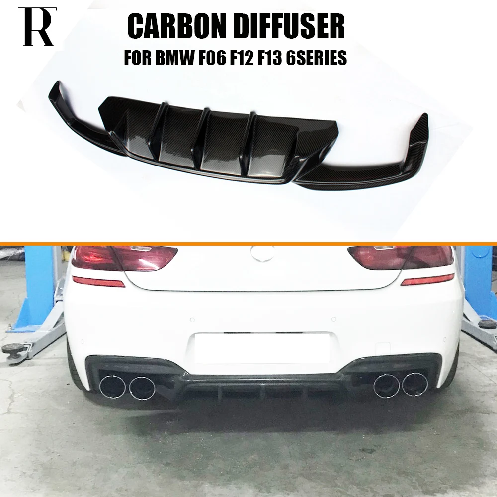 F06 F12 F13 M6 Carbon Fiber Rear Diffuser For Bmw F06 F12 F13 640i 650i ...