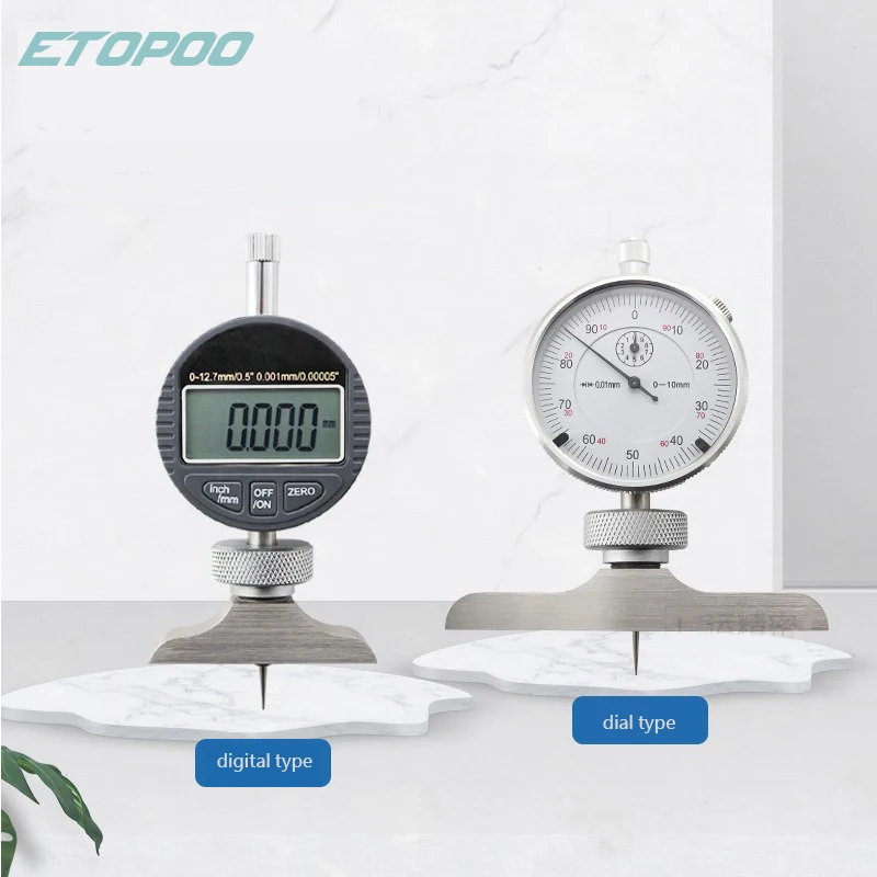 12-7mm-25-4mm-Gauge-stand-for-depth-gauge-with-harden-alloy-measuring ...