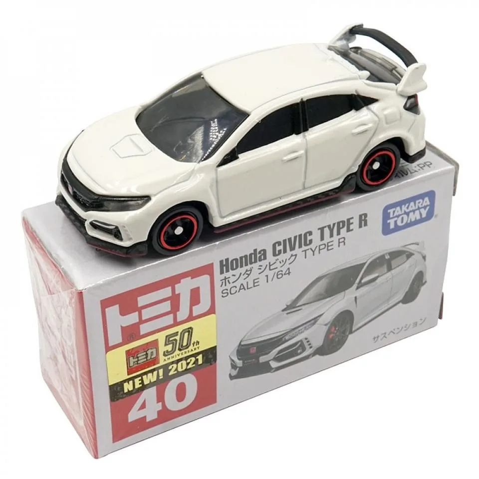 NEW-2021-TOMY-TOMICA-1-64-HONDA-CIVIC-TYPE-R-40-Collection-Metal-Die ...