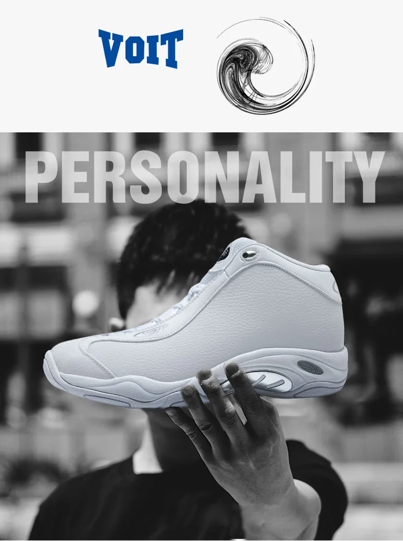 VOIT TAICHI mens Professional basketball shoes gym athletic shoes ...