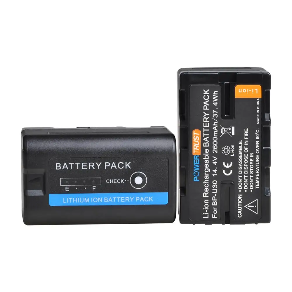 Bater-a-recargable-BPU30-de-2600mAh-para-c-mara-Sony-BP-U30-BP-U60-PMW ...