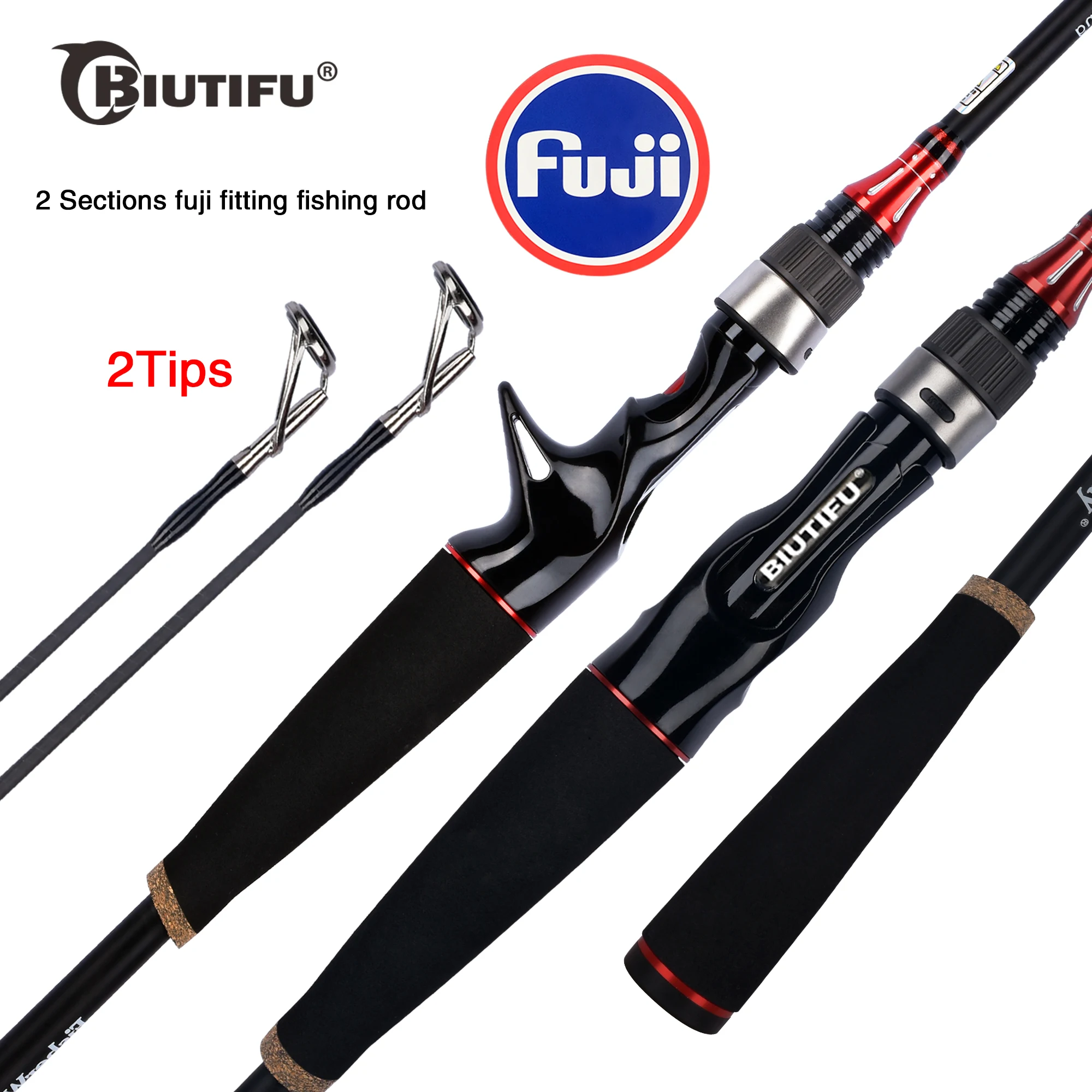 BIUTIFU-DREAM-Spinning-Casting-FUJI-Lure-Fishing-Rod-1-8m-2-1m-T800 ...