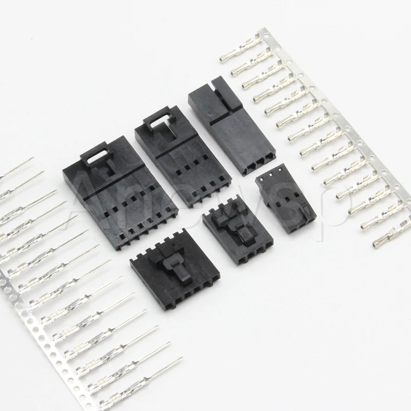 50Sets-Dupont-Connector-MX2-54mm-wire-to-wire-type-Male-Female-Housing ...