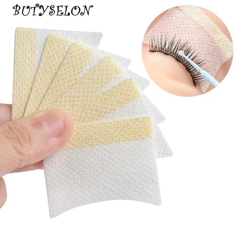 40Pcs-Disposable-Cotton-eyelashes-Patch-Sticker-For-Removing-Eyelashes ...