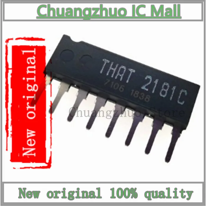 THAT2181C SIP 8 THAT 2181C THAT2181 IC 칩 10 개/포장, 신제품, 정품|케이블 도구 ...