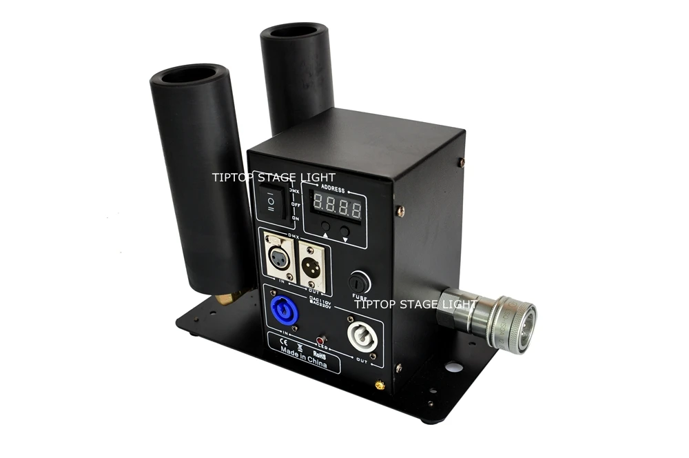 Double Tube Co2 Jet Machine | Tiptoplight
