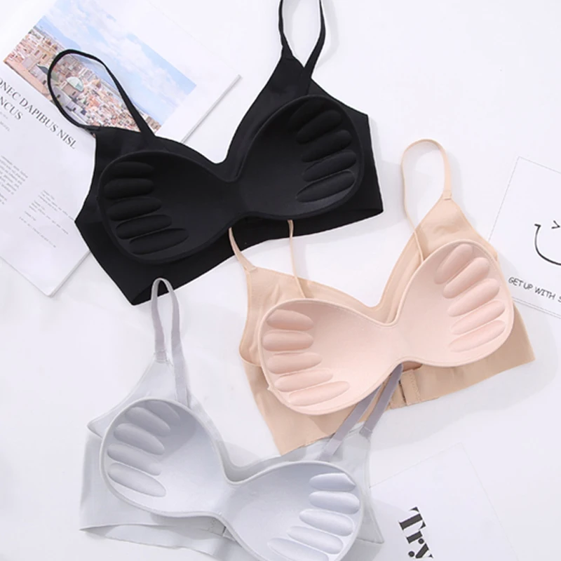 Women Seamless bras Lingerie Sleeping Bra Wireless padded Bralette ...