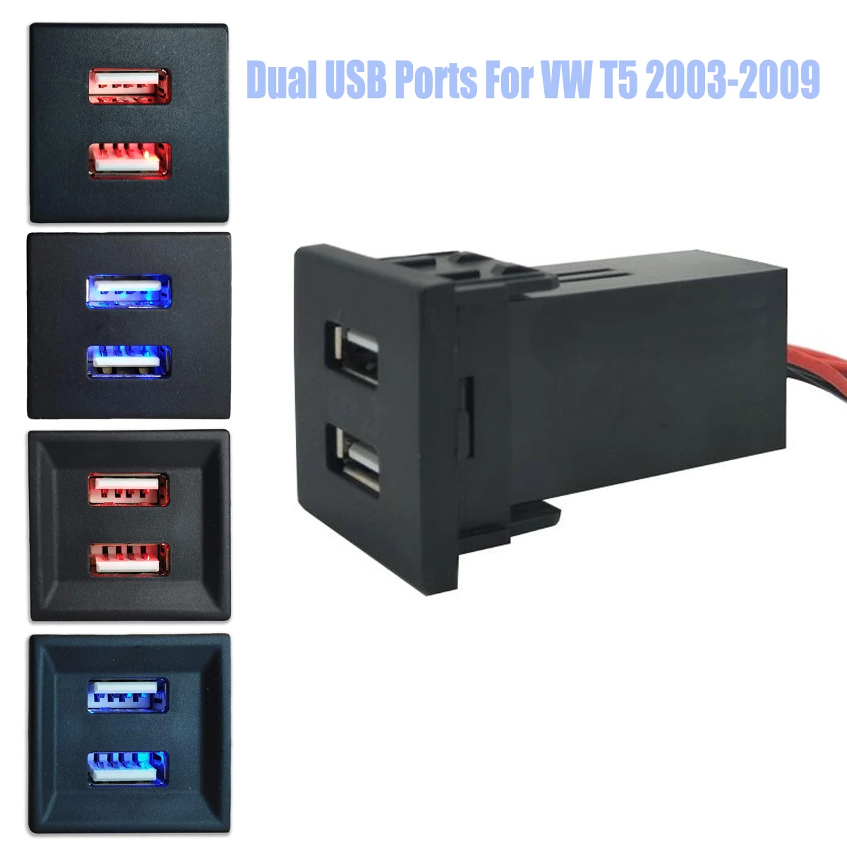 For Volkswagen VW T5 Transporter 2003 2009 OEM Dash Blank Switch LED ...