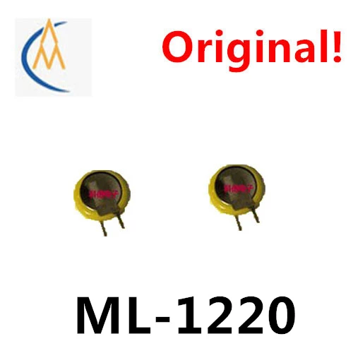 2pcs Fdk Fuji Ml1220 3v Rechargeable Button Battery Laptop Motherboard ...
