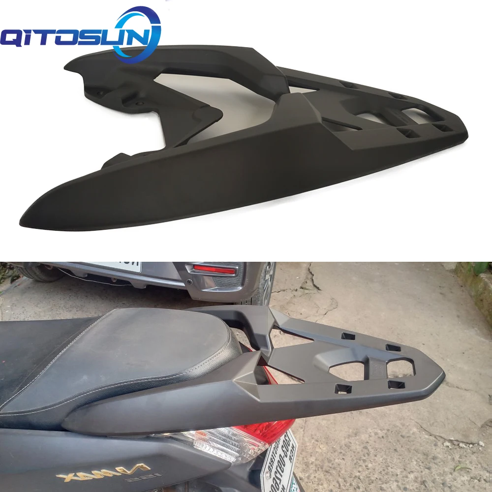 Motorcycle-Aluminum-Alloy-Rear-Luggage-Rack-Cargo-Holder-Shelf-Bracket ...