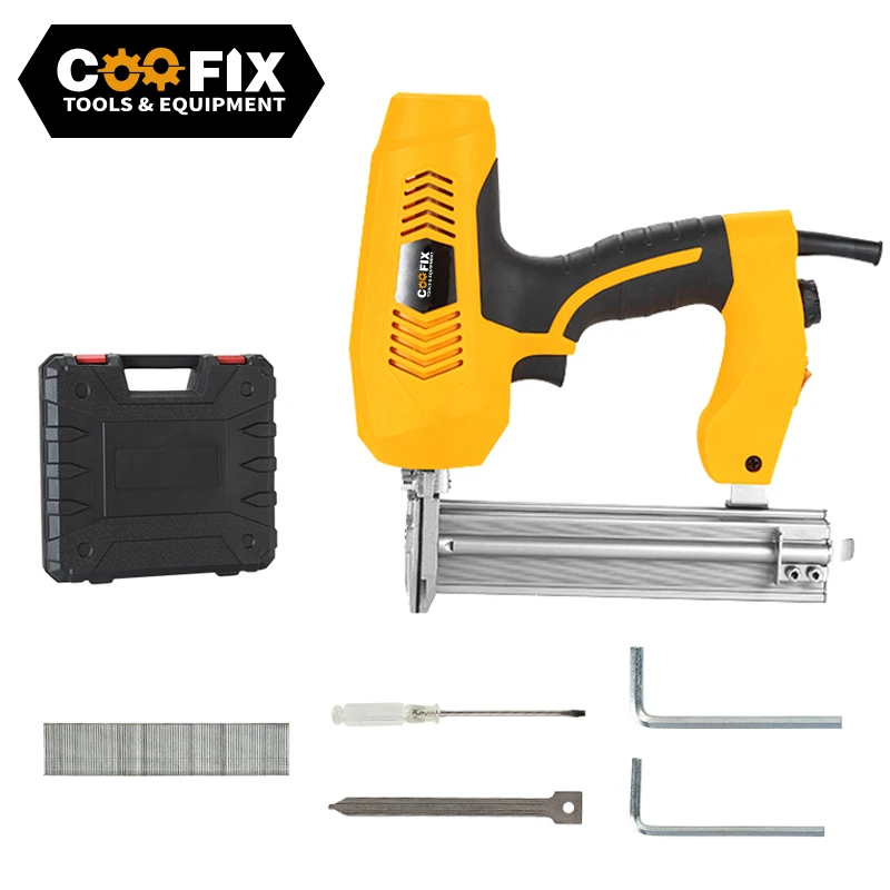 COOFIX-220V-Portable-Electric-Tacker-Gun-Household-Woodworking-45pcs ...