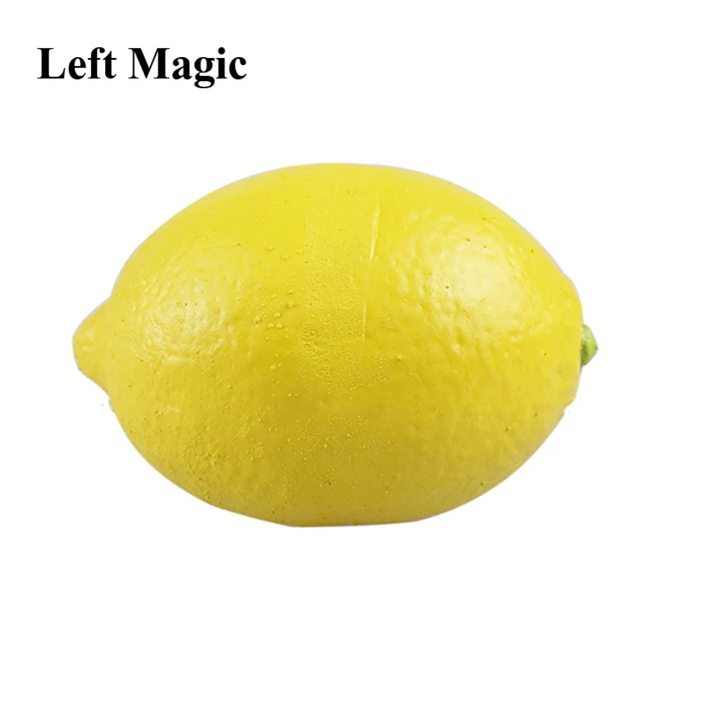 Rubber Fake Lemon( Soft Material ) Magic Tricks Lemon To Silk Magie ...