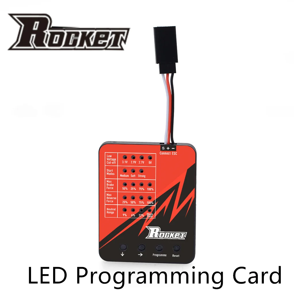 Program Card Brushless Esc | Brushless Rc Esc Program Card | Esc Rc Car ...