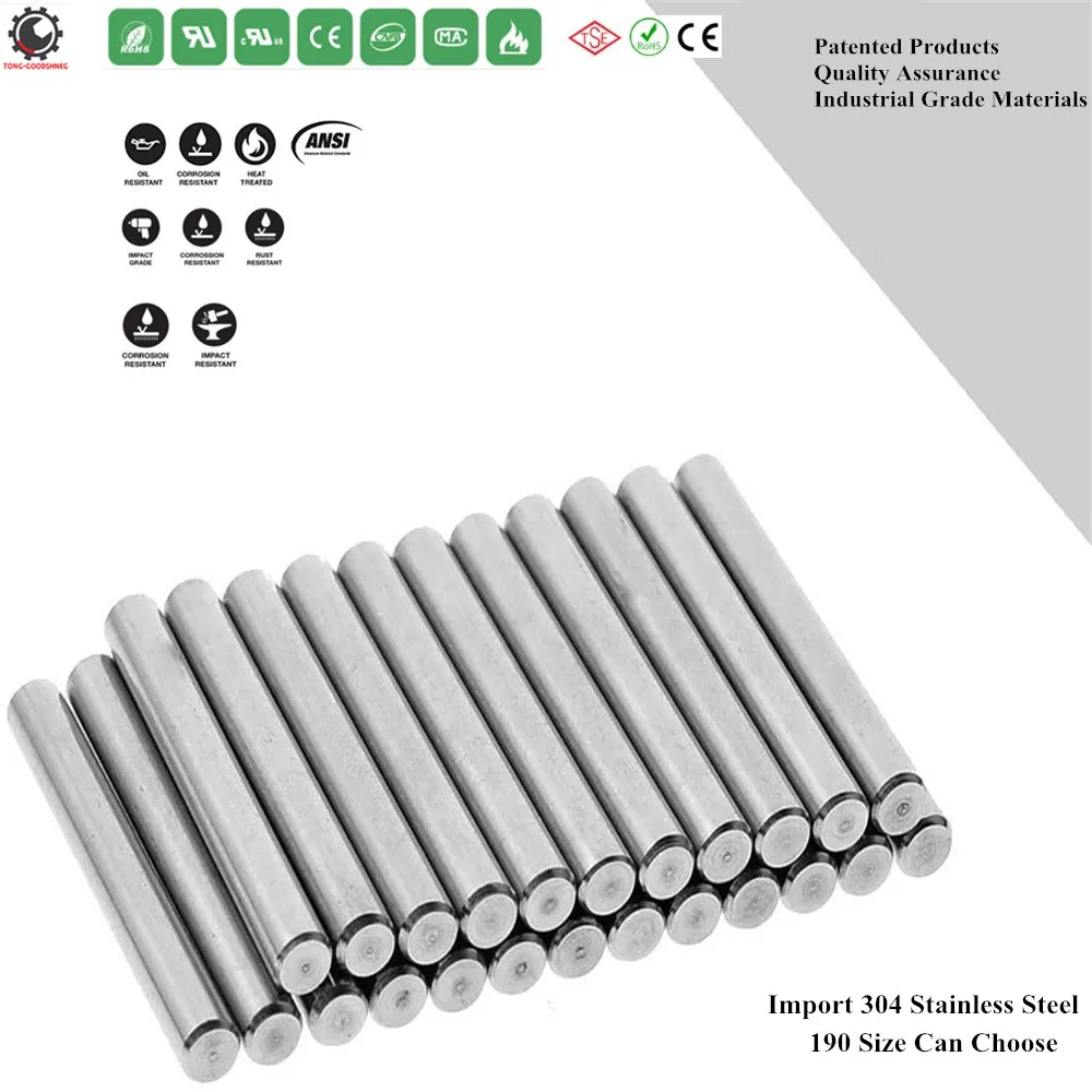304 Stainless Steel Standard Parts Cylindrical Pins,locating Pins ...