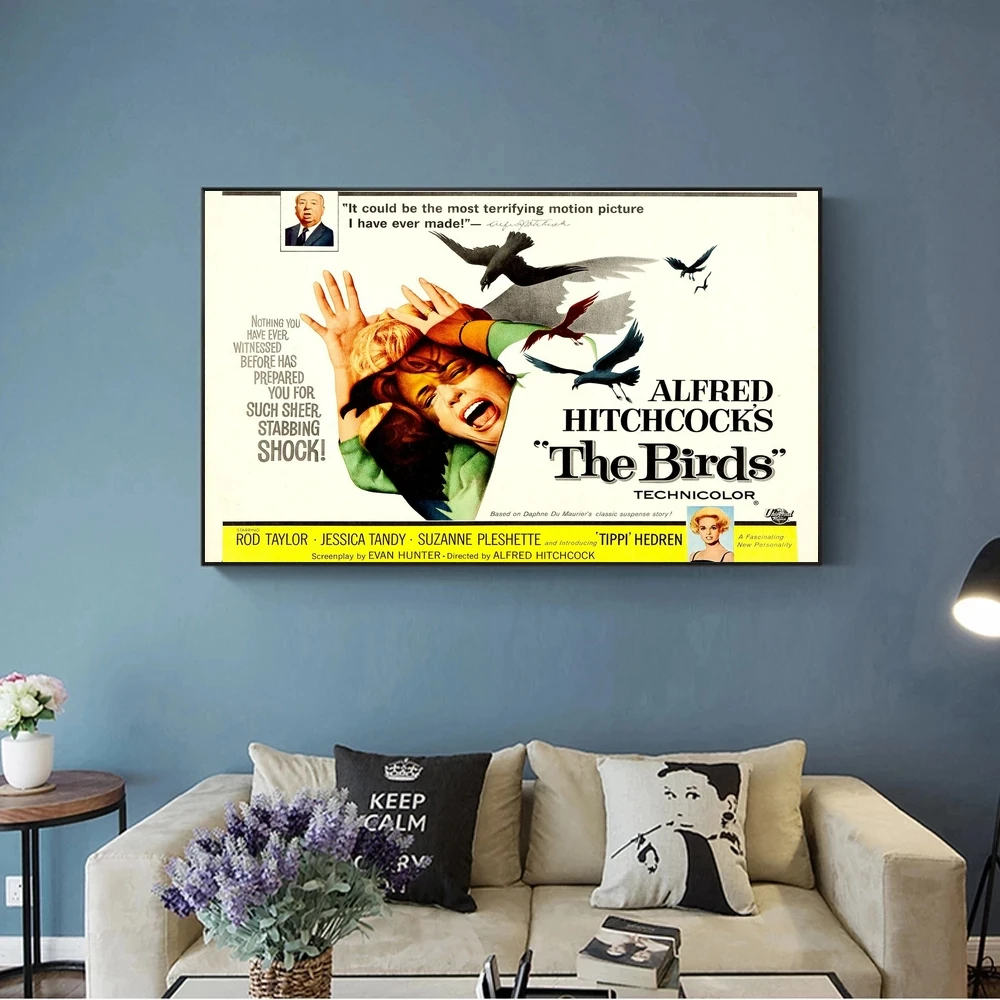 Alfred Hitchcock The Birds Poster