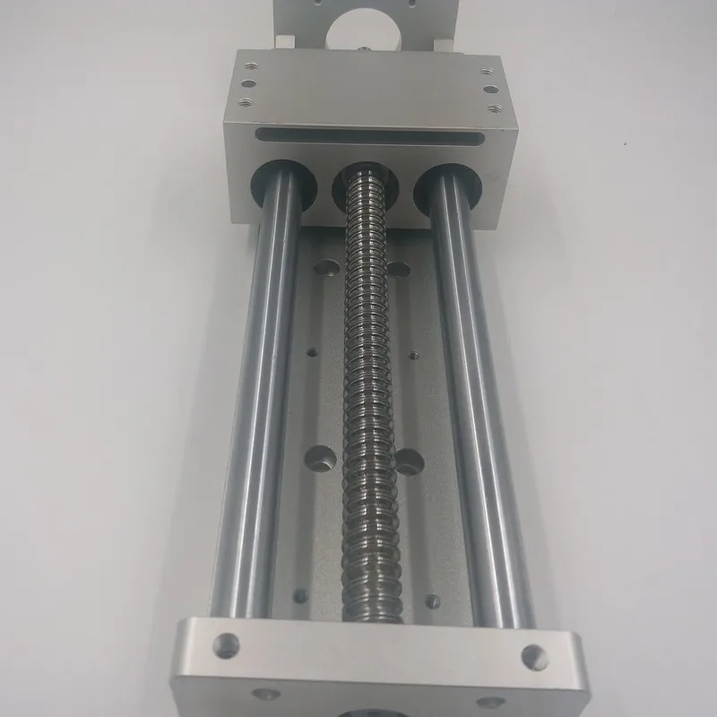 300mm 스트로크 Cnc 선형 모듈 크로스 슬라이딩 작업 테이블 Xyz 축 Sfu1605 스테퍼 서보 모터 용 볼 스크류 C7