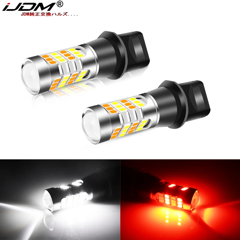 Ijdm 12v T15 Led White/red Dual-color 912 921 W16w Led Bulbs For Honda ...