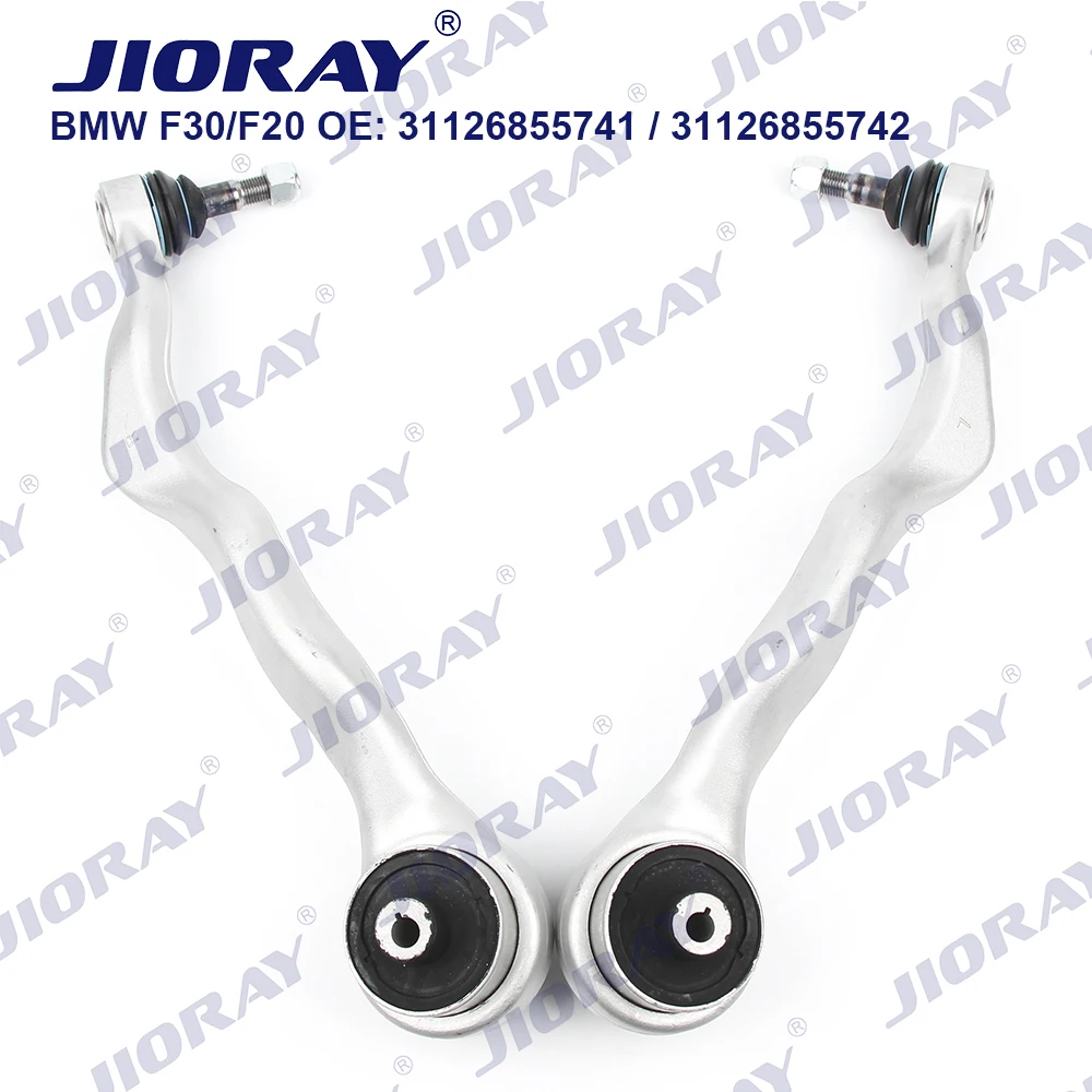 JIORAY 페어 프론트 하부 서스펜션 컨트롤 암 커브, BMW 1, 2, 3/4 시리즈 F30, F31, F32, F33 ...