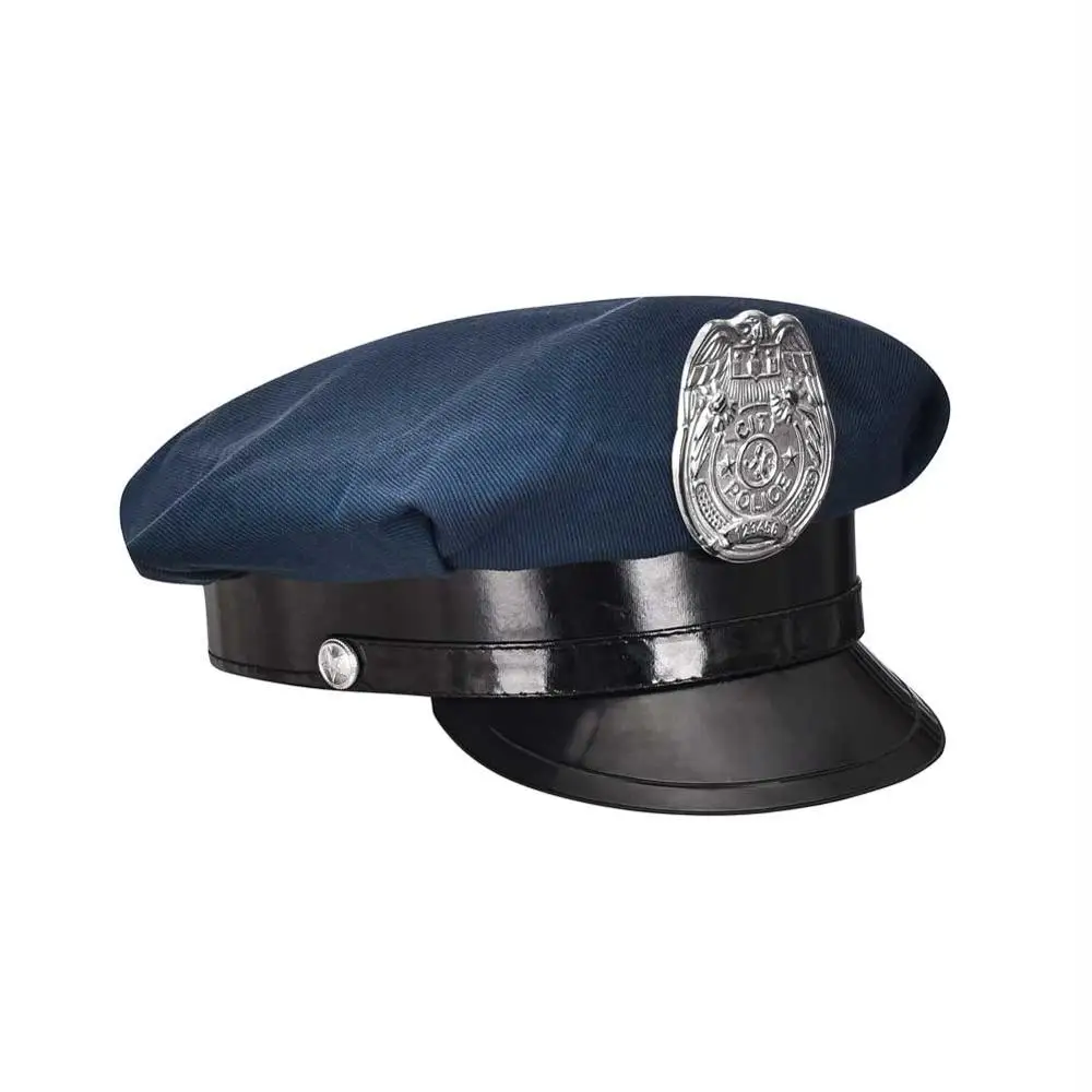 Blue Police Officer Hat
