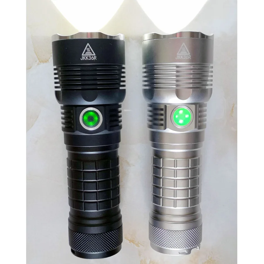 SBT90 Gen2 LED Flashlight USB C Rechargeable 3 x 18650 Battery Work ...