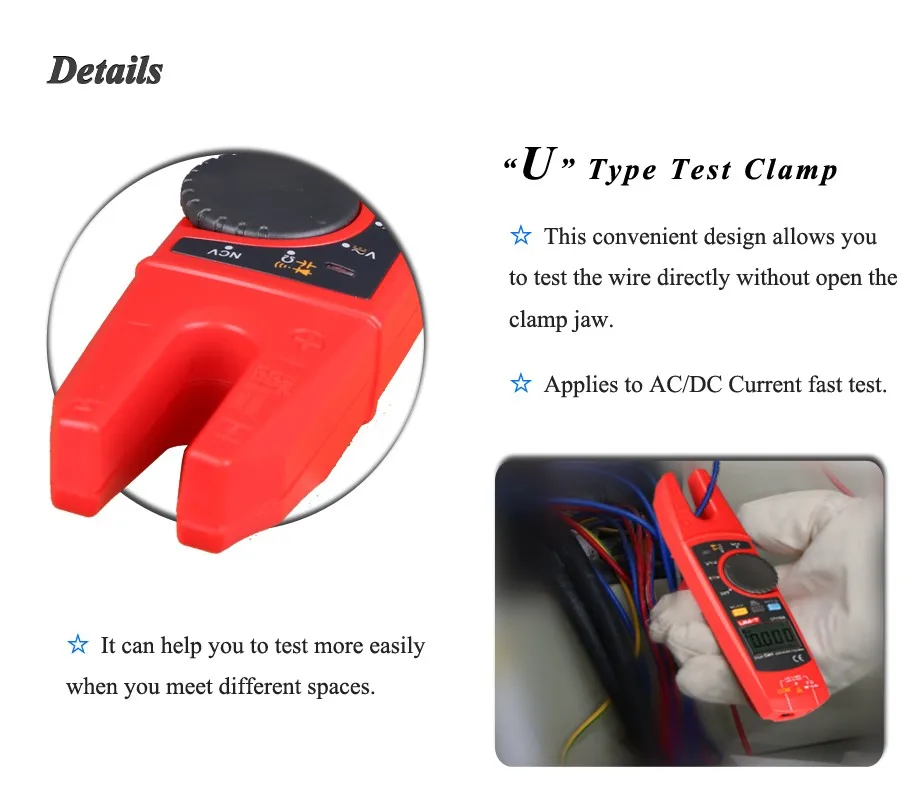 UNI-T UT256B Fork Clamp Meters