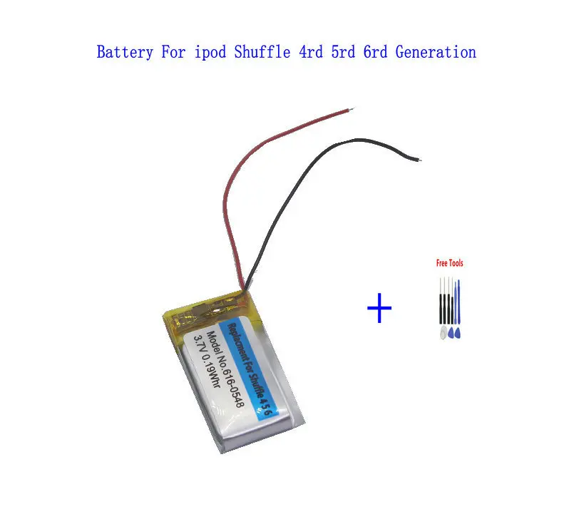1-x-New-616-0548-0-19Whr-3-7V-Replacement-Battery-For-iPod-For-Shuffle ...