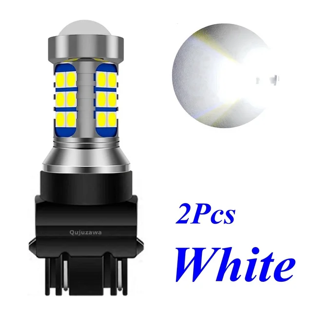 2PCS T25 3157 3156 3057 3457 4157 P27/7W P27W Super Bright 3030 LED Car ...