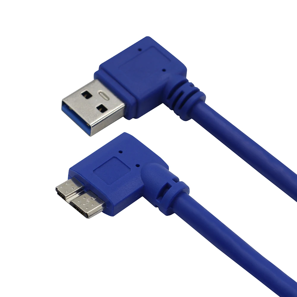 30cm-90-degree-right-angled-Micro-B-USB-3-0-Data-Sync-Charging-Short ...
