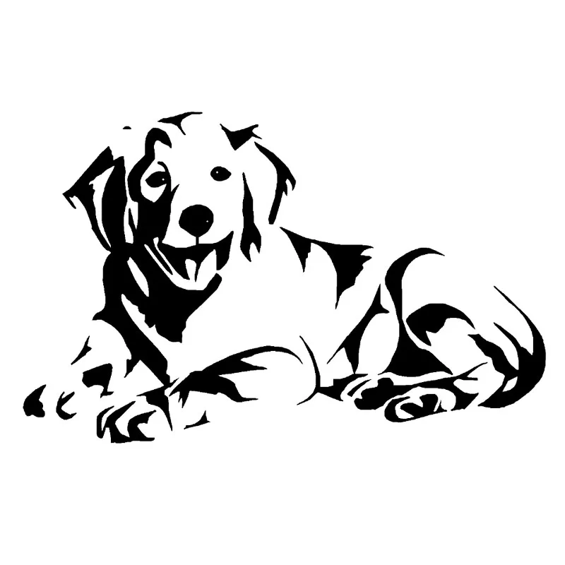 Golden Retriever Stencil