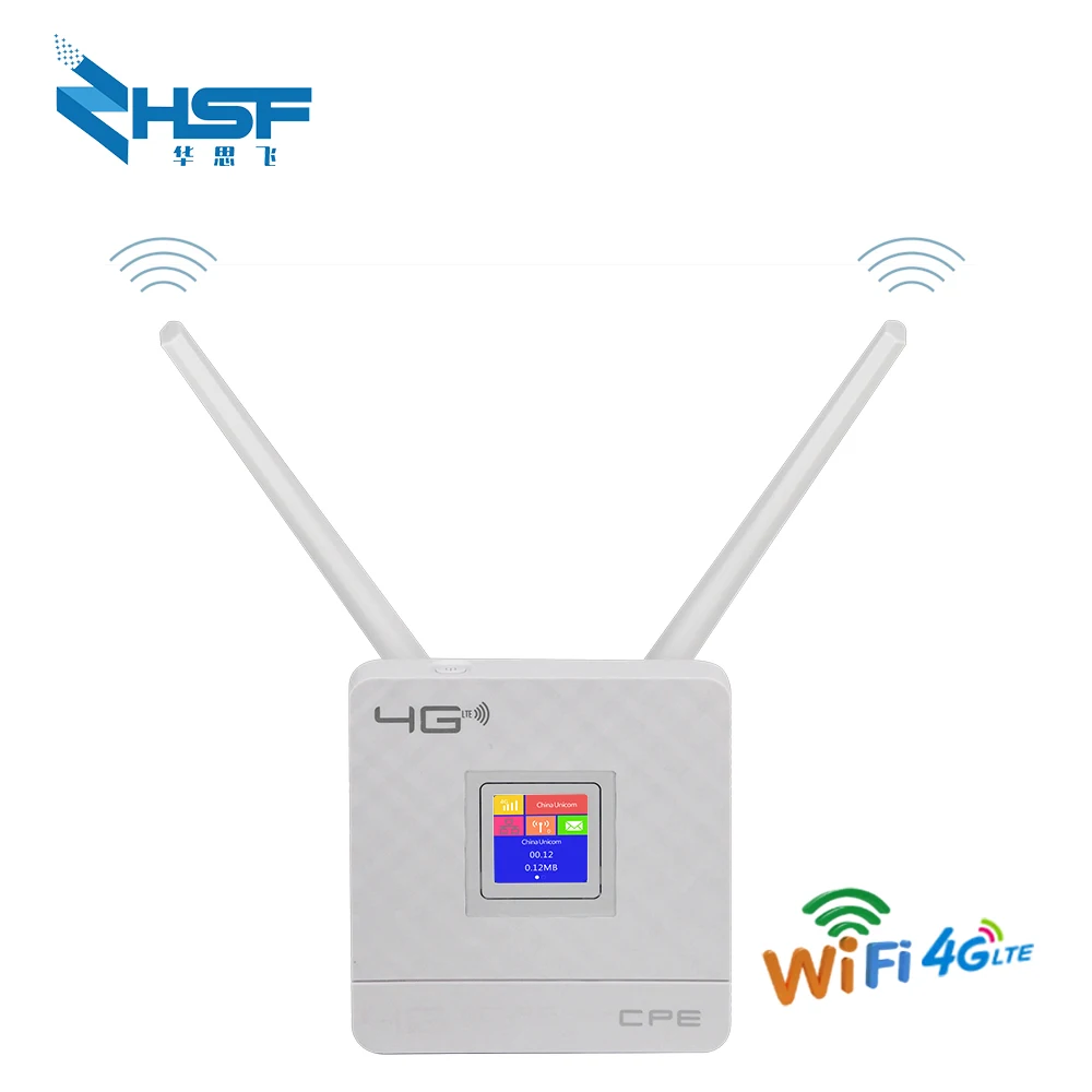 Enrutador 4G libre, antena externa, WiFi, punto de acceso inalámbrico ...