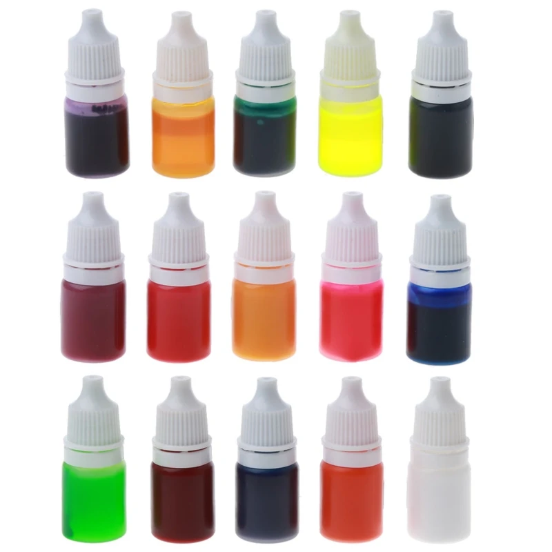 Epoxy Resin Pigment 15 Color Liquid Highly Concentrated Epoxy Resin ...