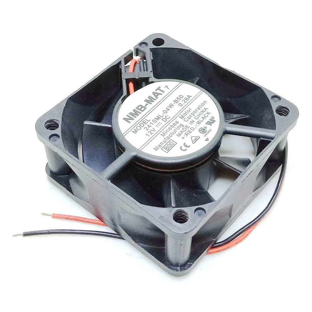 original 2410ML-04W-B50 12V 6025 6CM CPU gale volume chassis cooling ...