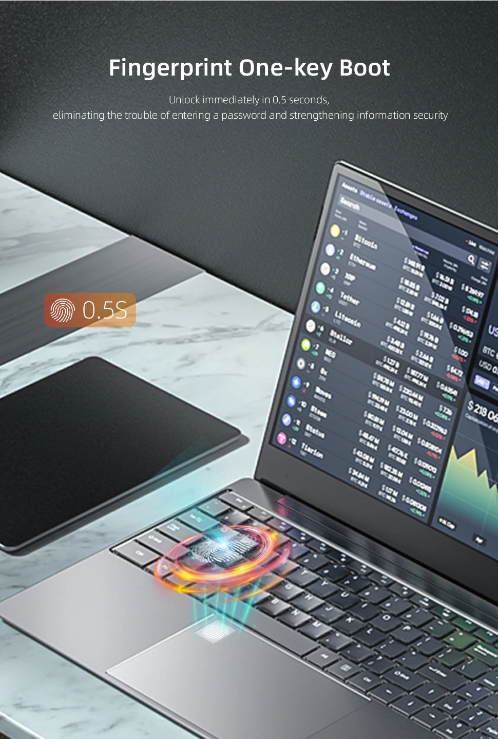 Dere V9 MAX Intel I7 15.6 FHD Laptop 12GB 512GB SSD Fingerprint ...