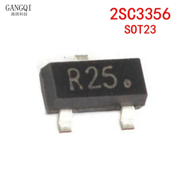 Transistores-bipolares-50-piezas-2SC3356-2SC3356-25-R25-SOT23-3-BJT ...